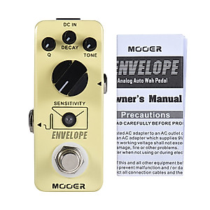Mooer Audio Micro Envelope Analog Auto Wah Effect Pedal