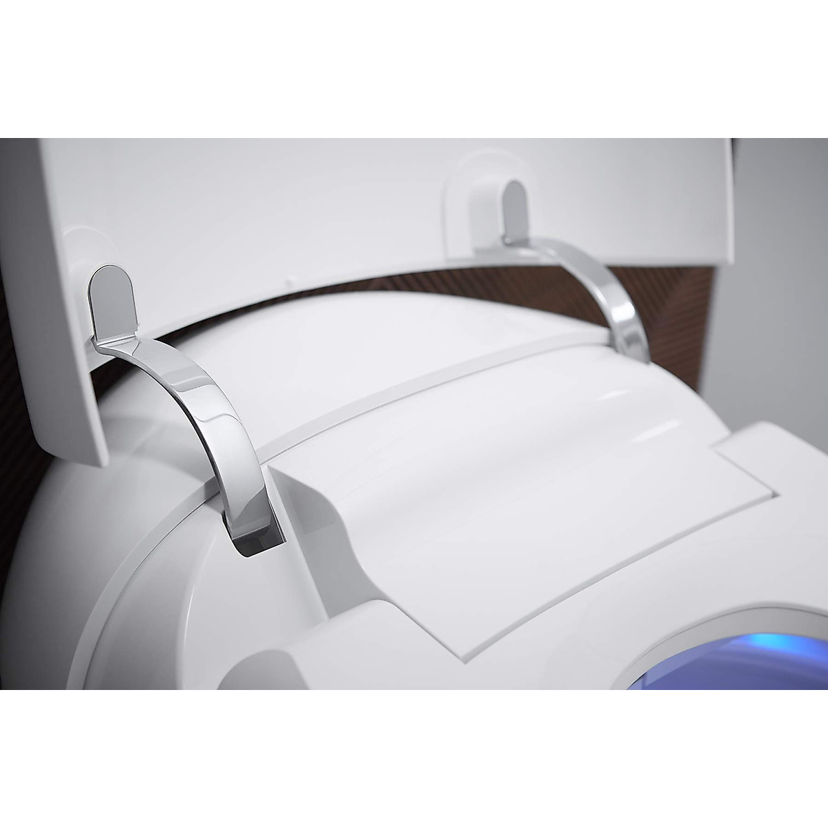 KOHLER 77780-0 Karing Smart Toilet with Auto Open & Close, One-Piece Elongated Intelligent Bidet Toilet with Heated Seat, 1.08 GPF, White