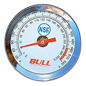 BBQ Grill Temperature Gauge Fits Most Bull Models 16509
