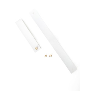 Leather Sign Straps for Hanging Sign, Welcome Sign, Wedding Sign, Engagement Sign, Event Display Sign, Seating Chart, Ceremony, Acrylic, Foamboard, Frame (White)