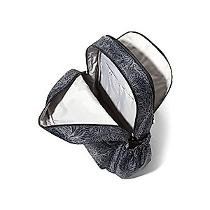 Baggallini On The Go Laptop Backpack Midnight Blossom Print One Size