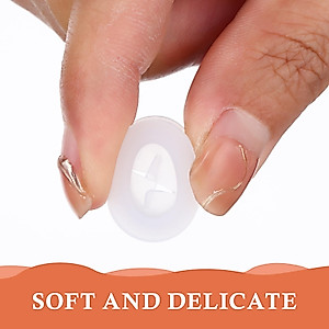 SHERCHPRY Portable Straw 20Pcs Silicone Straw Hole Grommets, Straw Hole Plugs, Lid Straw Plugs, Cover Straw Holes Grommets for Lids Straws Silicone Straws