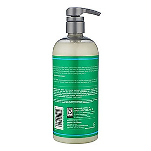 Renpure Original Tea Tree Essential Oil & Peppermint Moisturizing Body Wash With Pump – for Dry Sensitive Skin & Decongest Pores – Sulfate Free Body Wash & Liquid Hand Soap For Men & Women