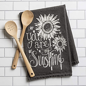 Primitives by Kathy Chalk Dish Towel, 28" x 28", You Are My Sunshine