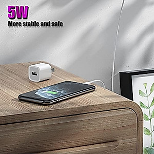 FANGBEN USB Wall Charger Block,4Pack USB Charger Plug Box Charging Cube Cell Phone Brick Compatible with iPhone Xr X Xs Xs Max SE 8 8 Plus 7 7 Plus 6 6s Plus 5 5S