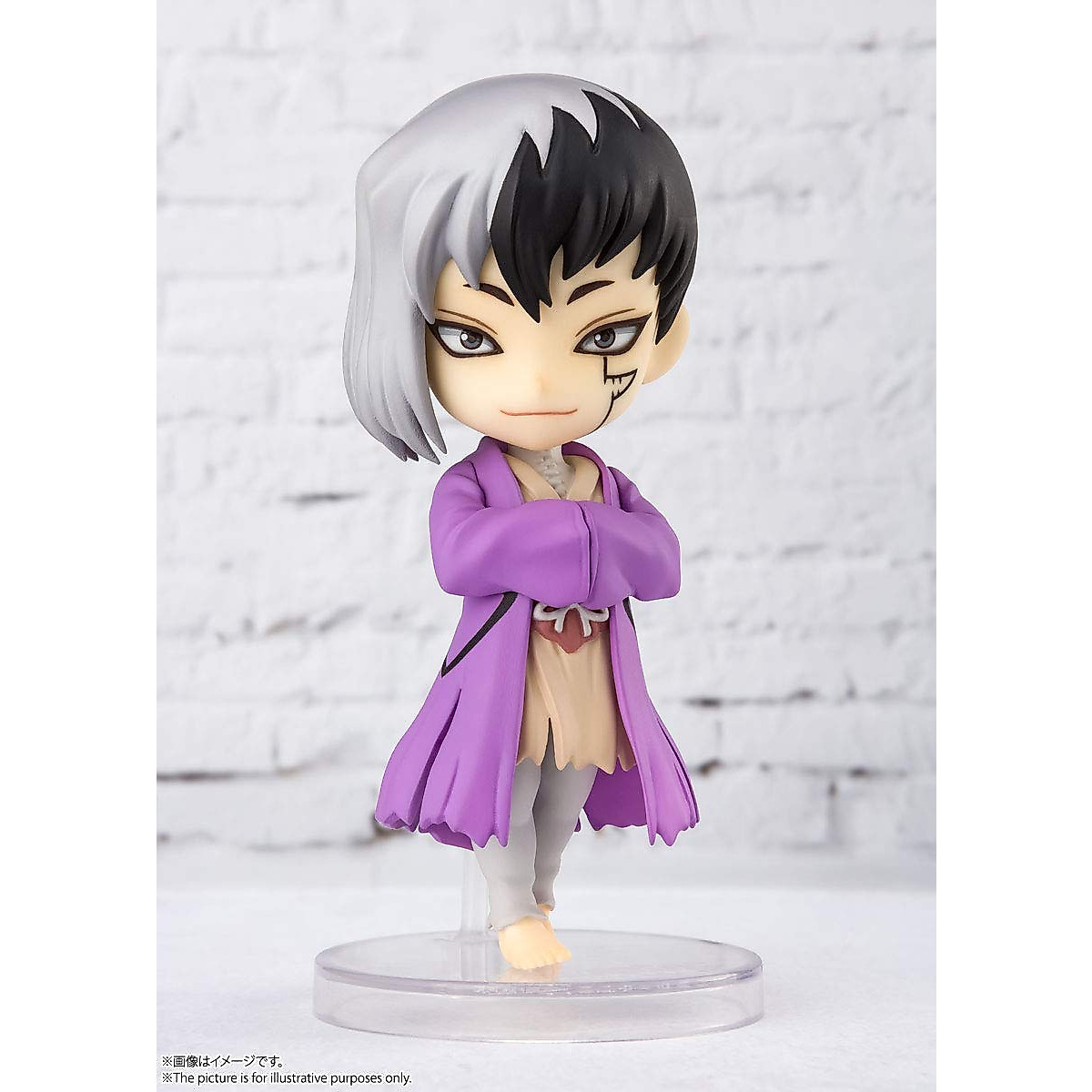 TAMASHII NATIONS - Dr. Stone - Asagiri Gen, Bandai Spirits Figuarts mini Action Figure