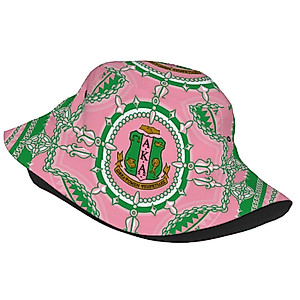 Sorority Gifts for Women Sister Unisex Bucket Hat Summer Beach Sun Cap Packable Fisherman Hat Black