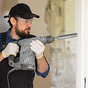 AQQHSAIN SDS Plus Ground Rod Driver Bit for 5/8 Inch and 3/4 Inch Ground Rods Work with Rotary Hammer Drills Great for All SDS Plus Hammer Drills