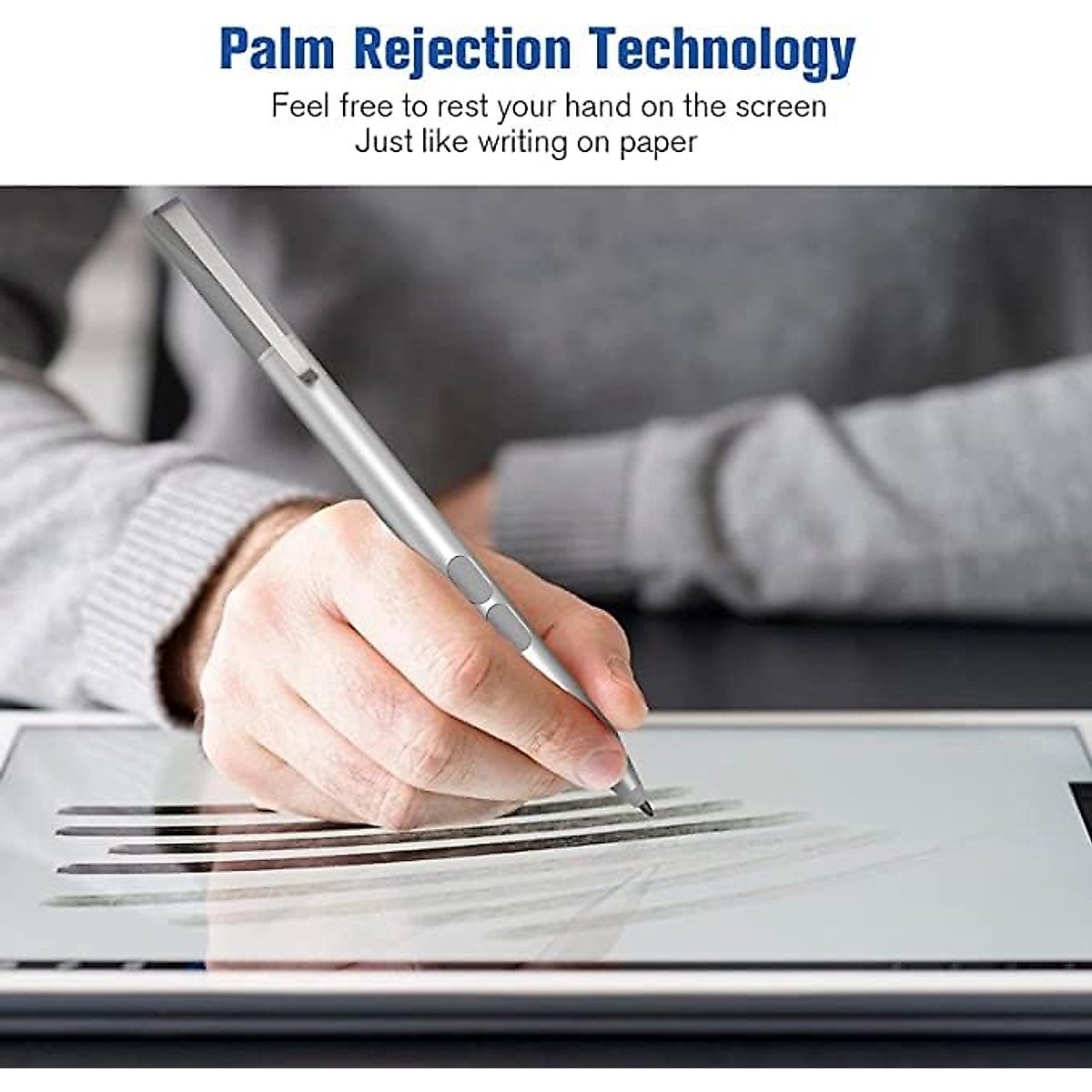 Stylus Pen for Dell - Compatible with Select 2-in-1 Models: Inspiron 5379, 5482, 7306, 7500, 7506, 7573, 7586, Latitude 3190, 3390, 7586, PN350M, PN338M, PN771M (Support Specific Model Only)