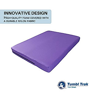 Tumbl Trak Home Practice Mat (Purple), 4ft x 6ft x 6in, HPM-466purp