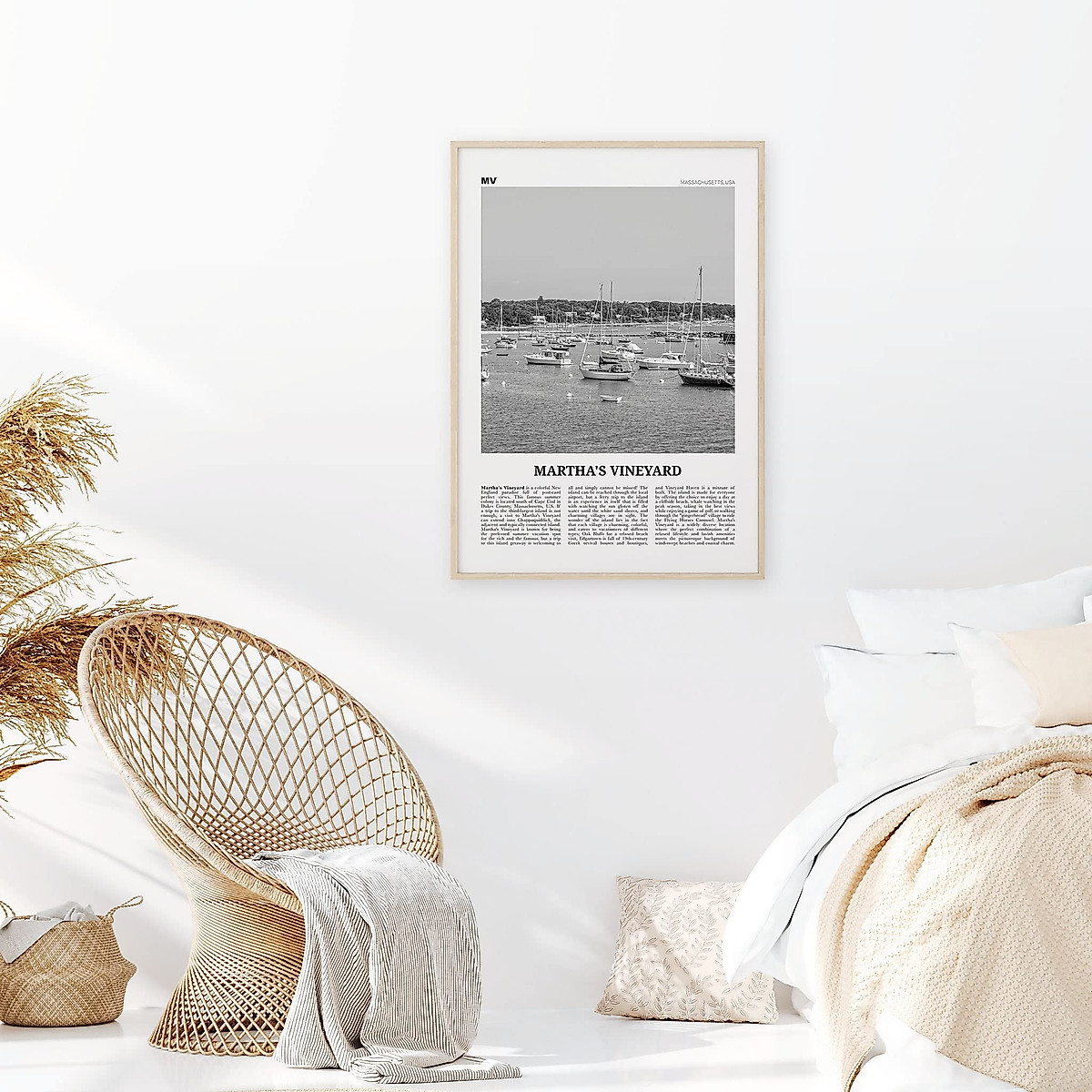 Martha’s Vineyard Print Black and White, Martha’s Vineyard Wall Art, Martha’s Vineyard Poster, Martha’s Vineyard Photo, Massachusetts, USA