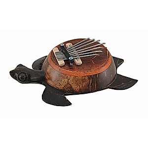 Hand Carved Sea Turtle Thumb Piano Karimba