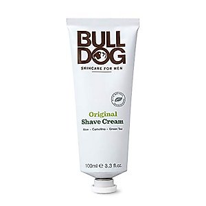 Bulldog Mens Skincare and Grooming Original Shave Cream, 3.3 Ounce