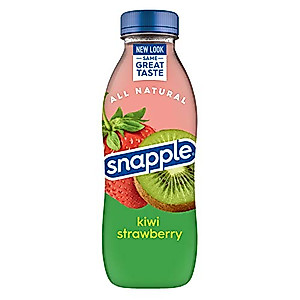 Snapple Kiwi Strawberry, 16 fl oz recycled plastic bottle, 6 pack