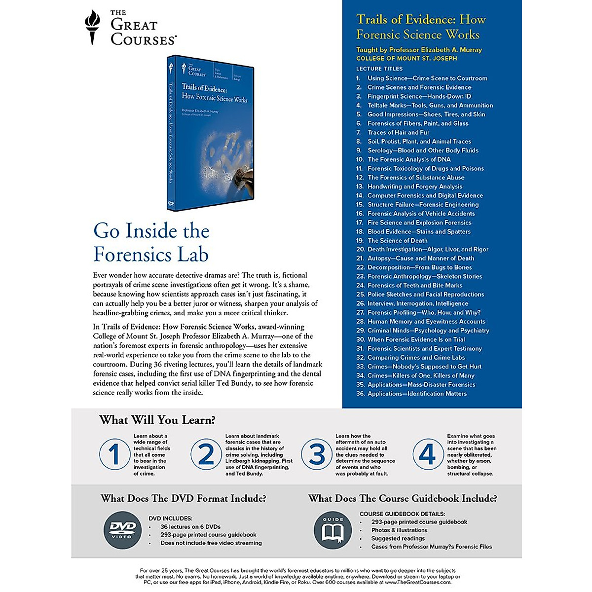 Trails of Evidence: How Forensic Science Works