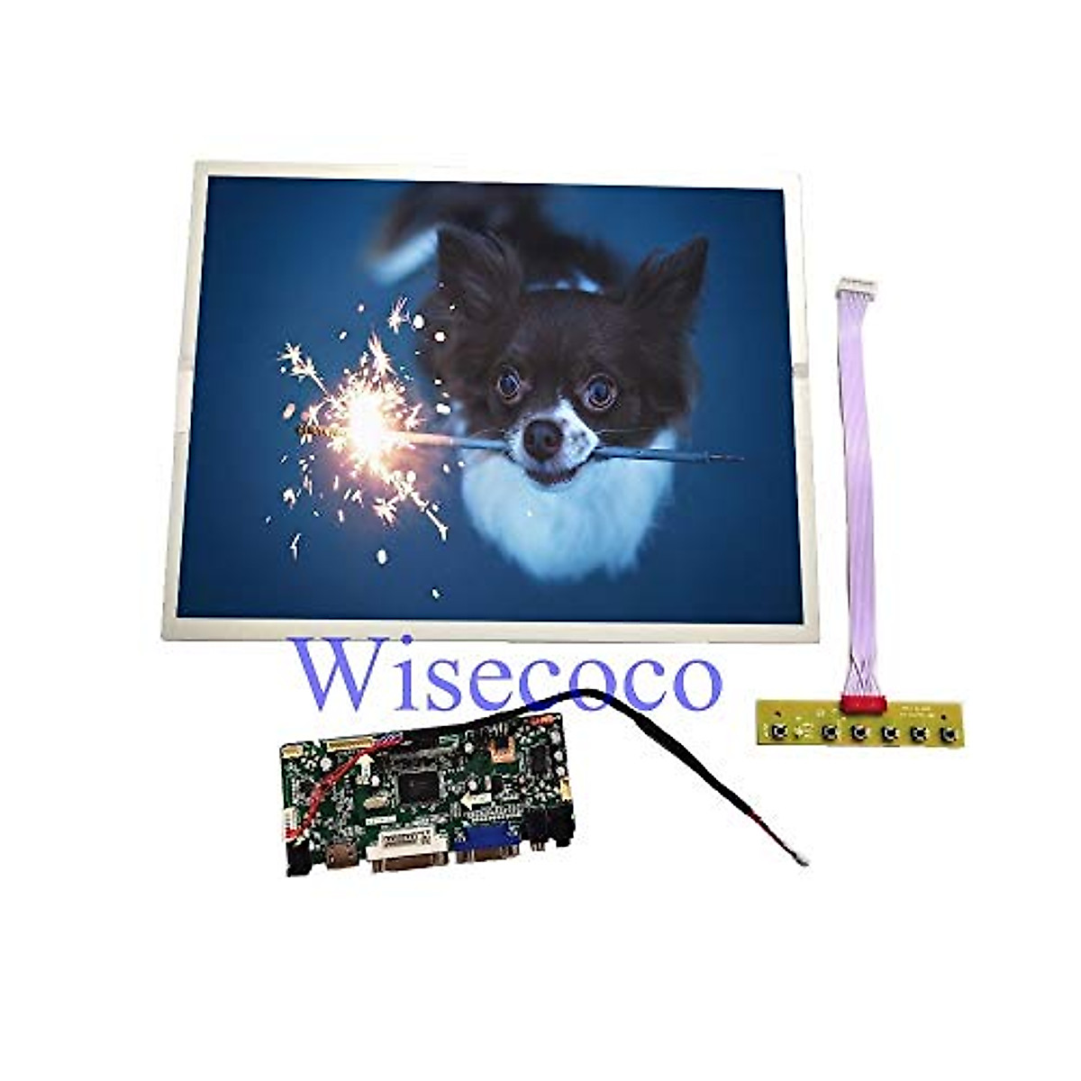 Lysee Mobile Phone LCD Screens - 15 Inch 1024768 IPS LCD Screen display Capacitive touch Panel With HDMI DVI VGA Audio LCD Controller Board LQ150X1LW94 - (Color: lcd with board)
