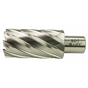 Steel Dragon Tools 1-1/4" x 2" High Speed Steel Annular Cutter with 3/4" Weldon Shank