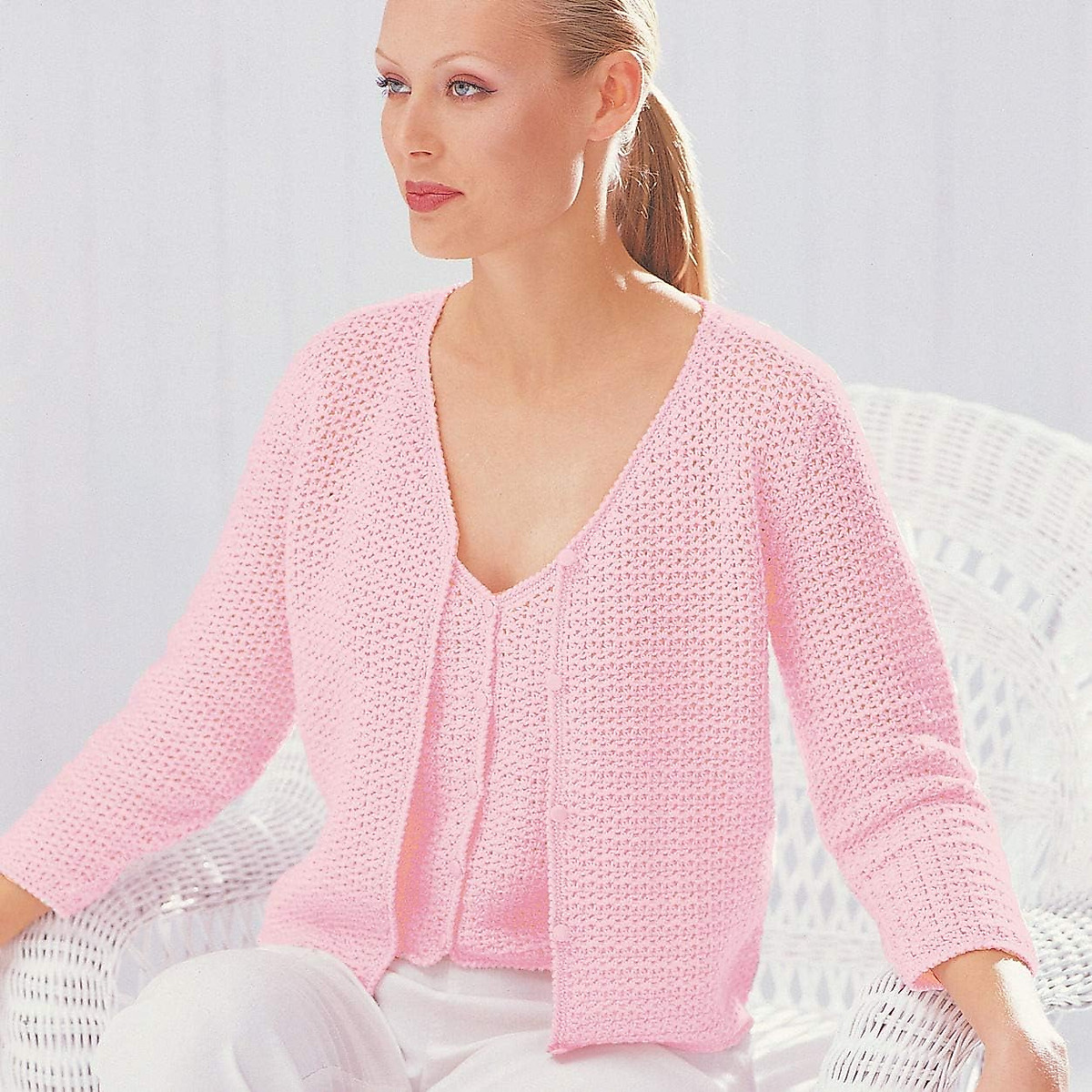 Patons Grace Natural Yarn - 6 Pack of 1.75oz/50g - Cotton - 3 DK - 136 Yards - Knitting/Crochet