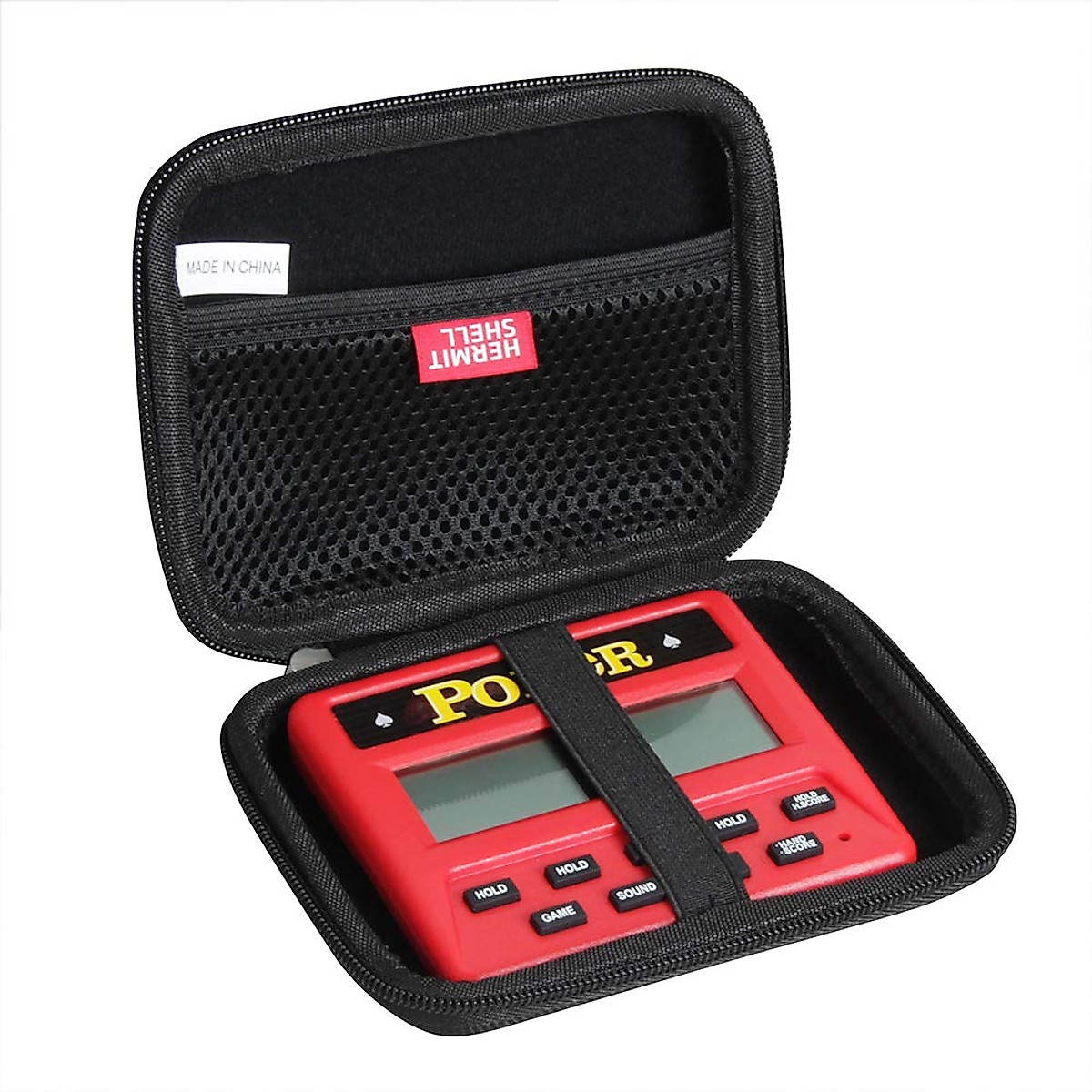 Hermitshell Hard Travel Case for Trademark/John N. Hansen Classic 5-in-1 Poker Electronic Games (Only Case)