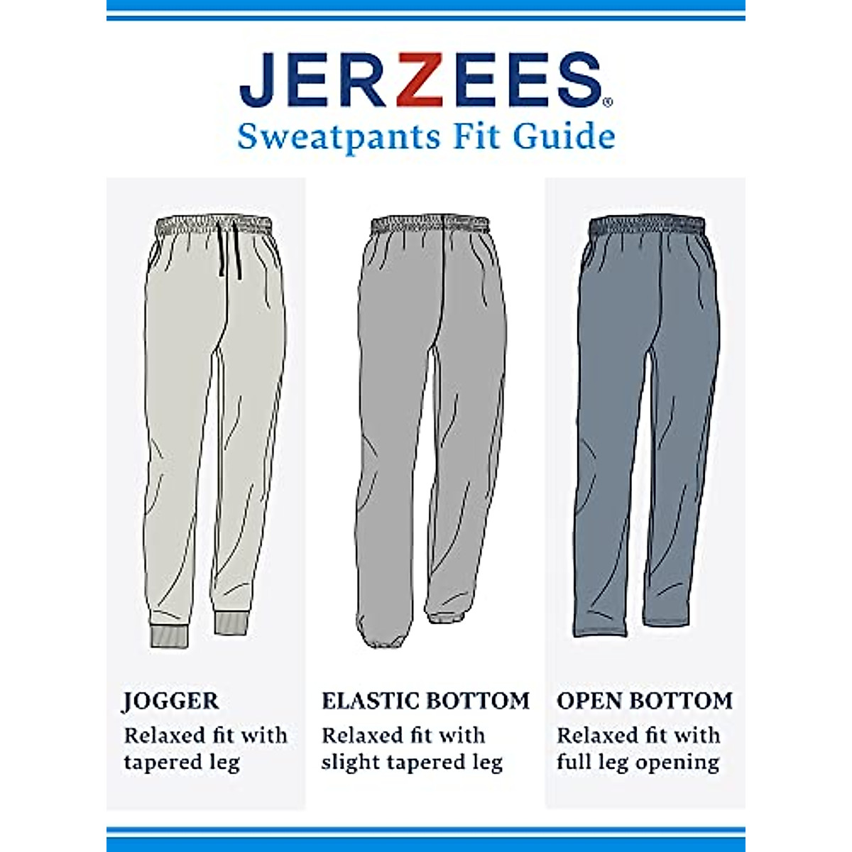 Jerzees Men's NuBlend Fleece Joggers & Sweatpants, Joggers-Black, Large