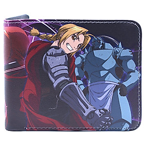 Amatensu Anime Characters Winry Rockbell wallet Alphonse Elric wallet Edward Elric wallet B