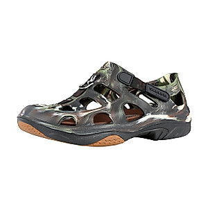 SHIMANO Evair Marine Fishing Shoes; Size 10; Camo
