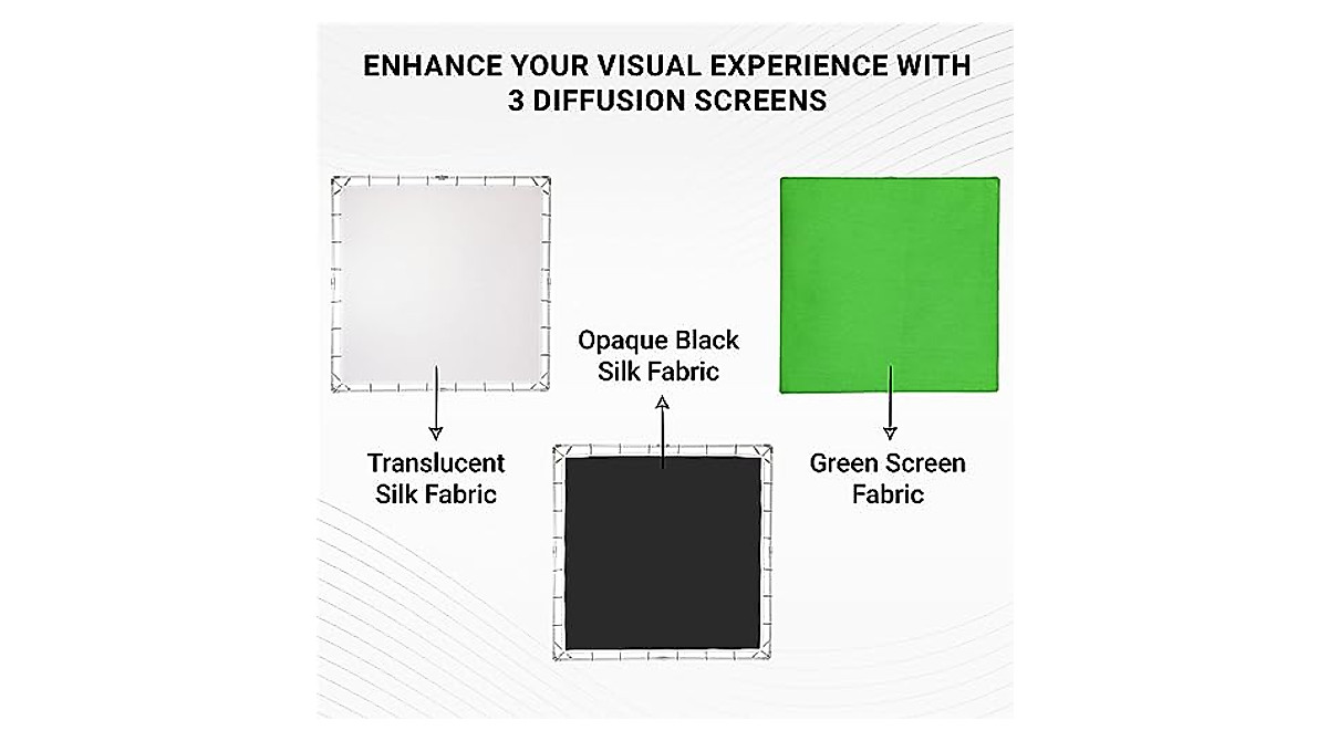 Glow 8x8 Butterfly Scrim Kit for Perfect Diffused Lighting