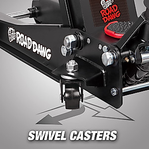 ATZ830027HD Torin Hydraulic Low and High Profile Professional Grade Foldable Garage Service/Floor Jack with Quick Lift Pump, 3 Ton (6,600 lb) Capacity, Black