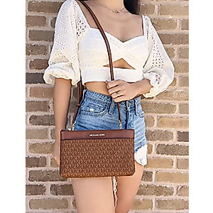 Michael Kors Maisie Large Pebbled Leather 3-in-1 Tote Bag Luggage MK Multi