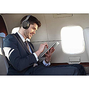 Philips Audio Performance TAPH805BK Bluetooth 5.0 Active Noise Cancelling Over-Ear Headphones with Google Assistant (Black) (Renewed)