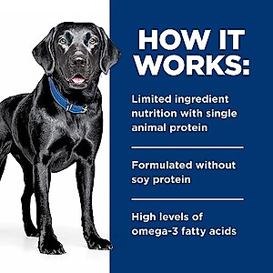 Hill's Prescription Diet d/d Skin/Food Sensitivities Salmon Formula Canned Dog Food, Veterinary Diet, 13 oz., 12-Pack Wet Food