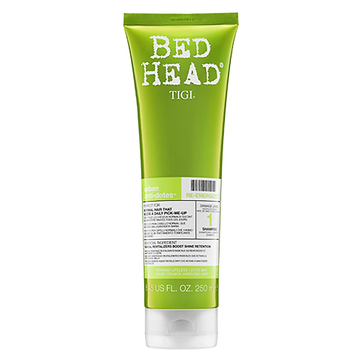 TIGI Bed Head Urban Antidotes Re-energize Shampoo, 8.45 Ounce