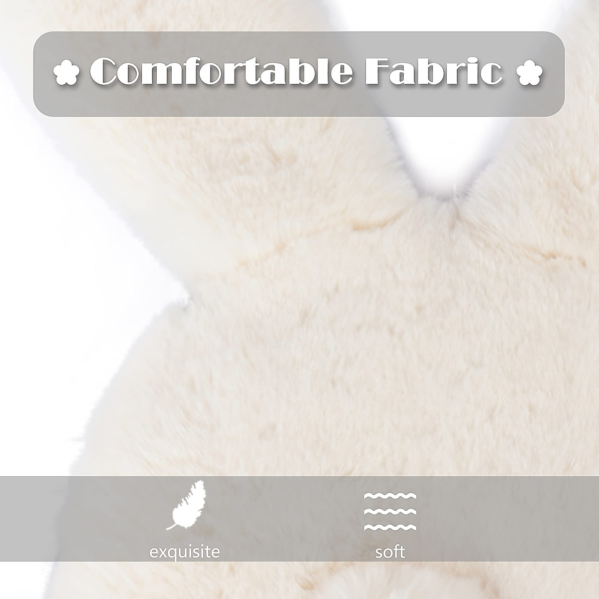 TANOSII Fuzzy Rabbit Bag Faux Fur Fluffy Handbag Furry Evening Bag Crossbody Bag for Women White