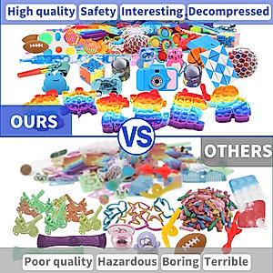 1000 Pcs Party Favors for Kids, Fidget Toys Bulk, Birthday Gift Toys, Fidgets Stocking Stuffers, Treasure Box Birthday Party, Goodie Bag Stuffers, Carnival Prizes, Pinata Filler Stuffers for Classroom