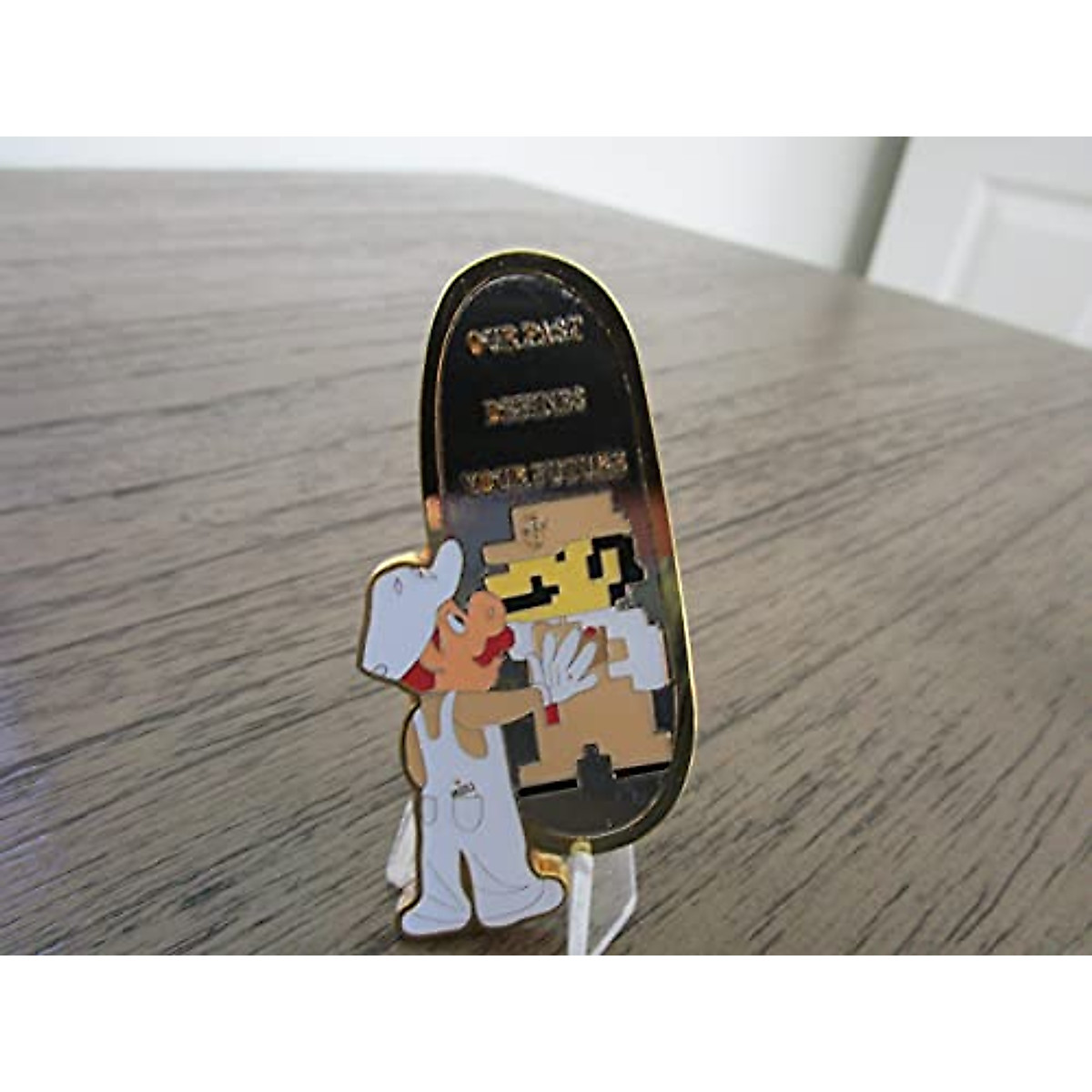 United States Navy Chief Mario and Luigi Brothers and Yoshi Goat Locker CPO Challenge Coin Set