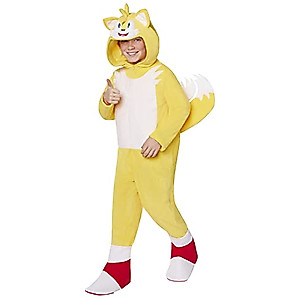 Spirit Halloween Kids Tails Sonic The Hedgehog One Piece Costume - XS