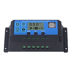 Solar Charge Controller Industrial PWM with Dual USB 5V Outputs (60A)