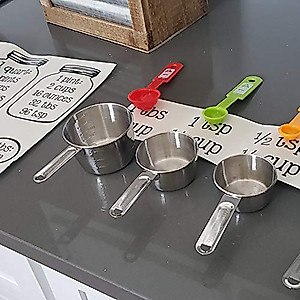 Measurement Decals for Kitchen Cabinets - Kitchen Conversions Wall Decor with Cooking Measurement Conversion Chart