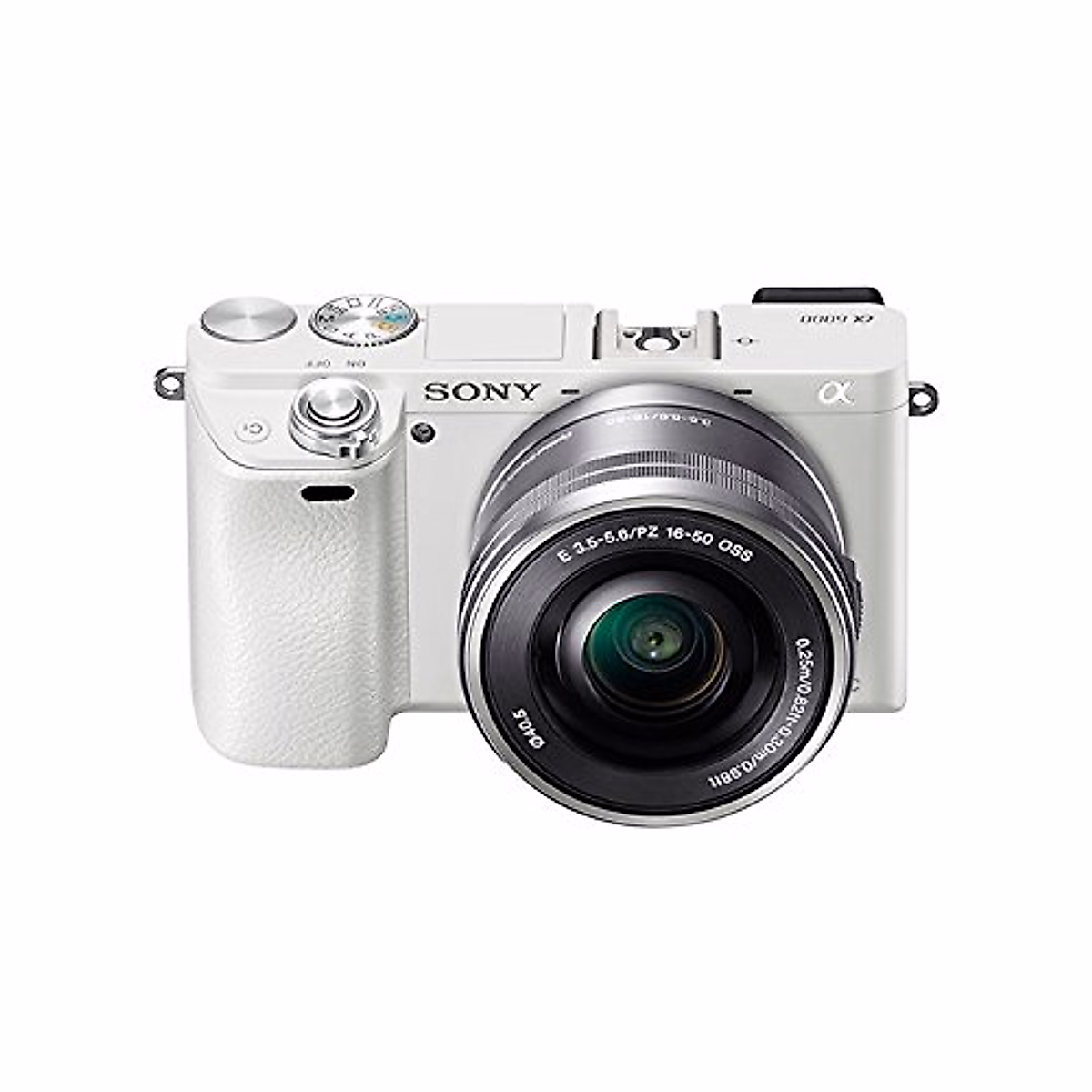 Sony Alpha a6000 Mirrorless Digital Camera with 16-50 mm Lens, 24 MP (White)