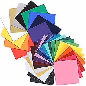 Silhouette Portrait 3 Bundle with 38 Premium Vinyl Sheets, HTV, Guides, Sketch Pens, and More