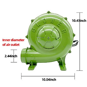 110V 250W US Style Electric Blacksmith Forge Blower Blacksmithing Coal Forge Fan air Blower Tools with 230CFM