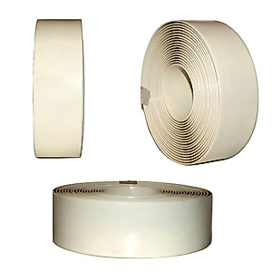 2" Wide Vinyl Chair Strap Repair & Replacement Matte Finish for Patio Pool Lawn Garden Furniture 20' Durable Roll - Best for Strapping, Repair & Restoration Off White #224
