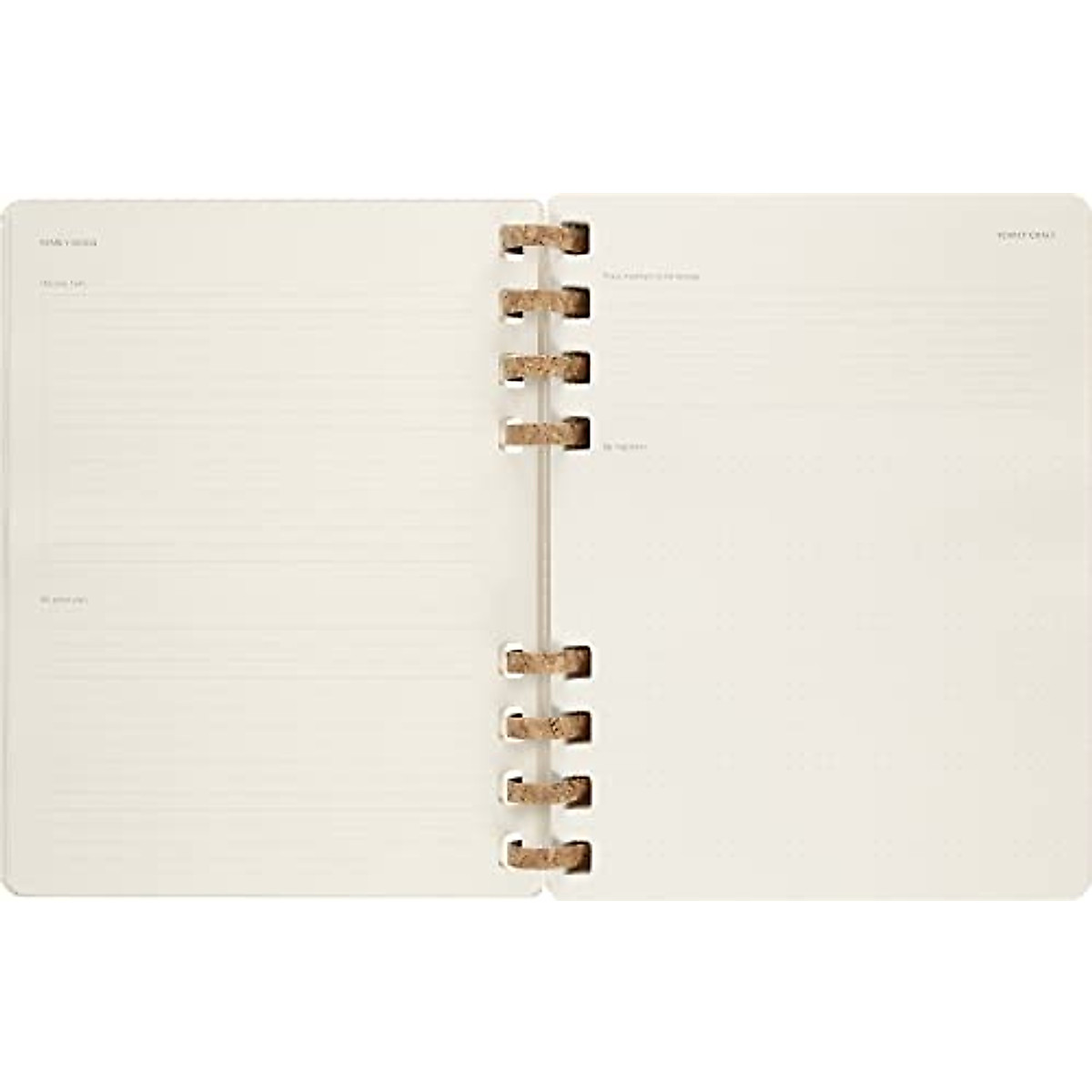 Moleskine Spiral 12 Month 2023 Academic Year Planner, Hard Cover, XL (7.5" x 9.75"), Oyster