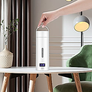 Portable Small Electric Kettle, 380ml Mini Travel Electric Tea Kettle, Portable Hot Water Warmer Kettle