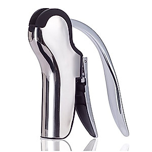 Best Utensils Professional Compact Wine Opener Connoisseur's Corkscrew Gift Set, Professional Stainless Steel Wine Opener With Built-In Foil Cutter, Bonus Screw