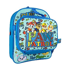 Paw Patrol Kids Backpack and Lunchbag Set Blue