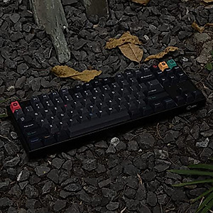 PBT Black Gray Keycaps 153 Keys Cherry Profile Custom ISO ANSI Keyboard Keycap Set for 60% 65% 70% 75% Cherry Gateron MX Switches Mechanical Keyboards