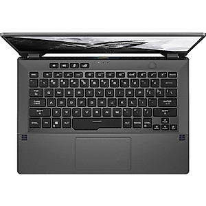 ASUS ROG Zephyrus G14 14" VR Ready FHD Gaming Laptop, 8 cores AMD Ryzen 7 5800HS, Backlight, NVIDIA GeForce GTX 1650, Gray, Win 10, w MTC Mousepad(16GB RAM|512GB PCIe SSD)
