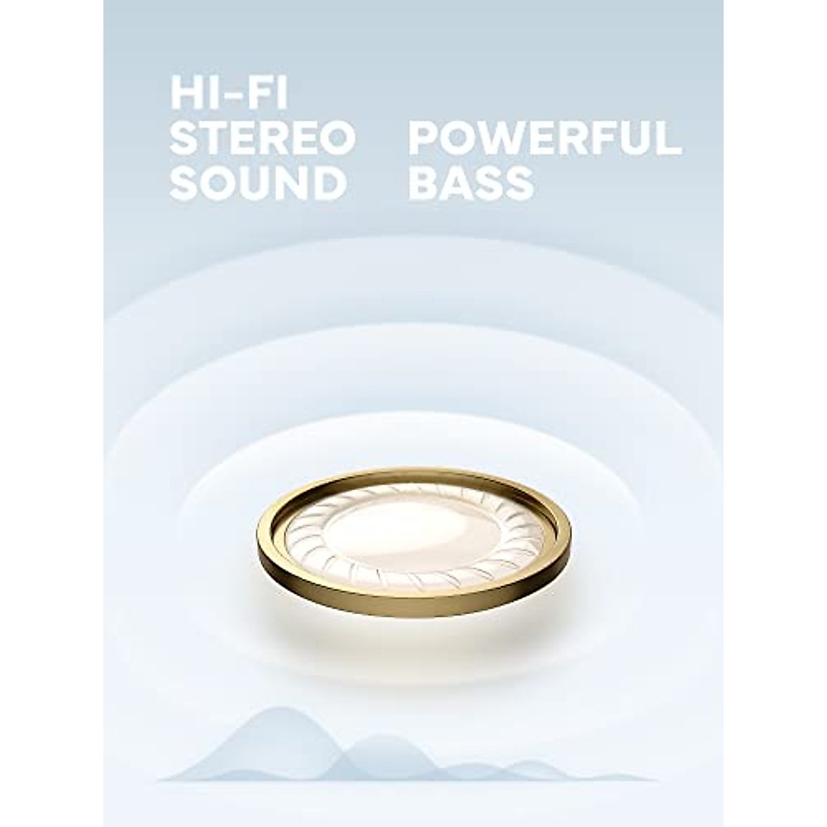 Headphones Wireless Earbuds, Bluetooth Earbuds with Earhooks 100H Playback with Charging Case and Ear Buds Wireless Bluetooth Digital Display, Built-in Noise Cancellation Mic