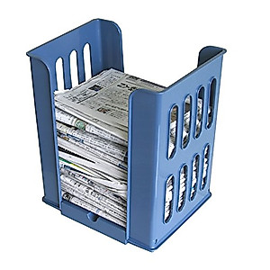 Heiwa Kogyo Newspaper Stocker, Blue